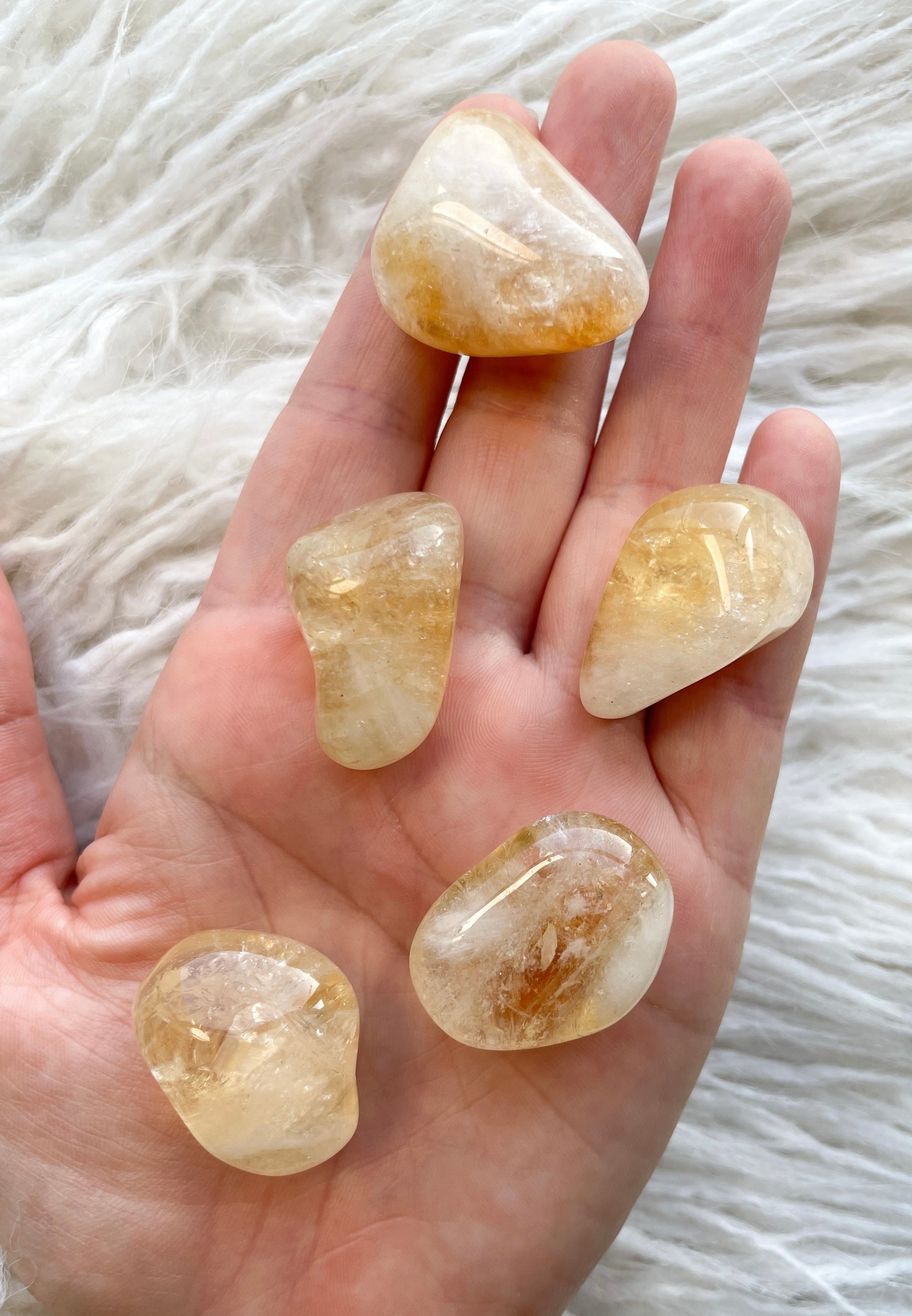 Citrine Tumble Stone – Lunar Gifting